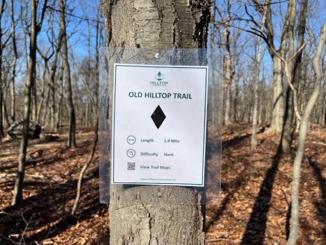 Signage - Hilltop Conservancy